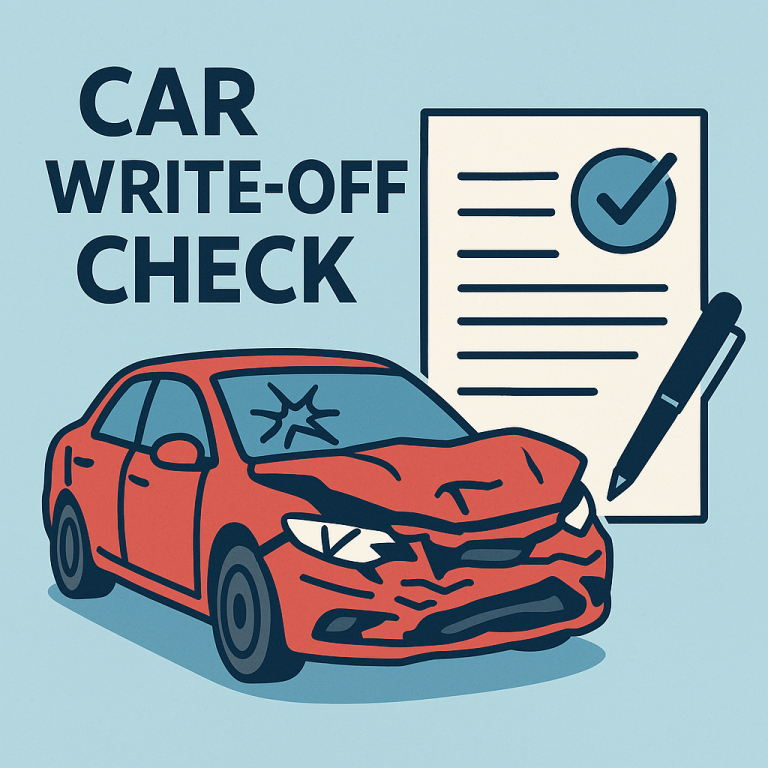 Car Write Off Check UK | Instant Insurance Write-Off Status